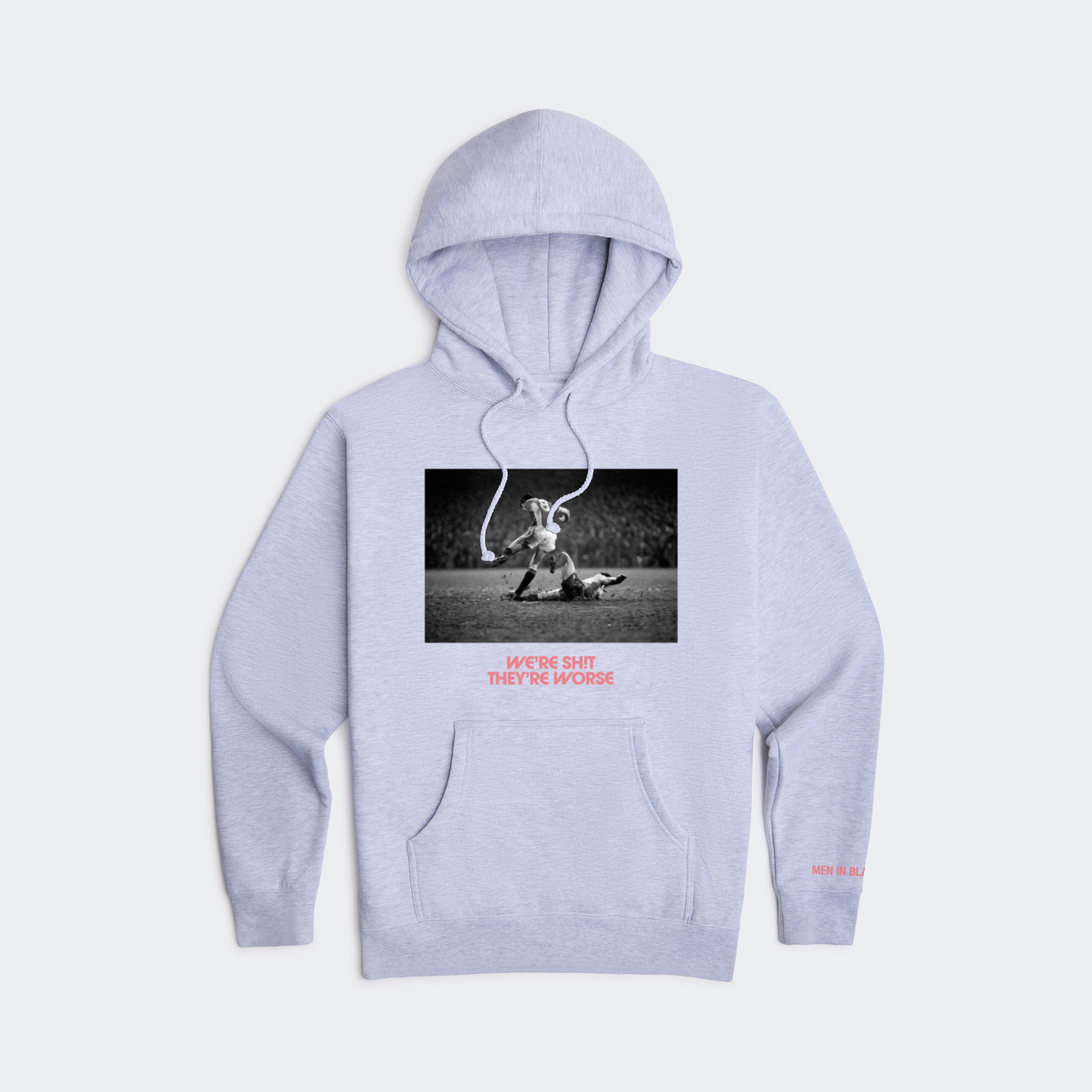 MIB We're Shit, They're Worse Photo Hoodie