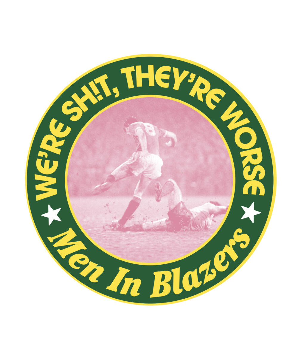 MIB We're Shit They're Worse Sandstone Coaster